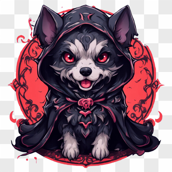 Download Kawaii Dog Character in Gothic Style Kawaii Online - Creative ...