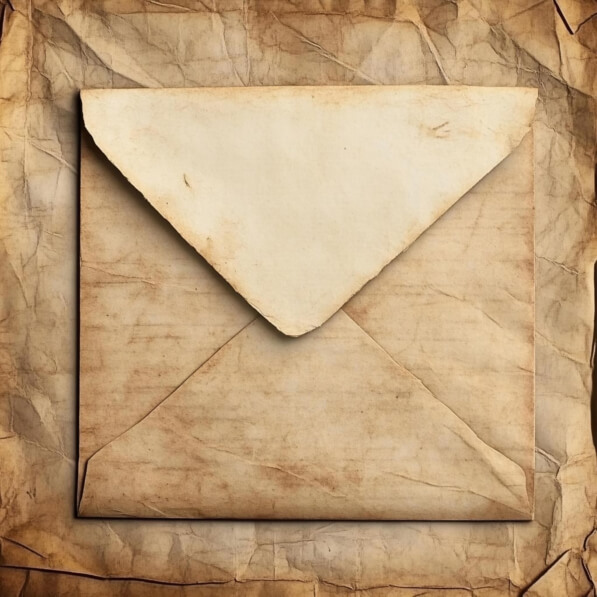 Download Vintage Envelope on Aged Paper Background Backgrounds Online ...