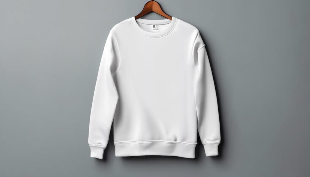 Download Plain White Sweatshirt on Hanger Mockups Online - Creative Fabrica