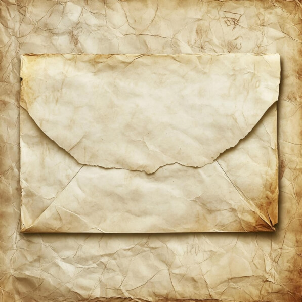 Download Vintage Envelope on Aged Paper Background Backgrounds Online ...