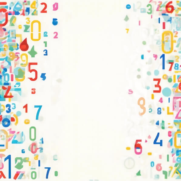 Download Colorful Numbers and Shapes Abstract Art Backgrounds Online ...