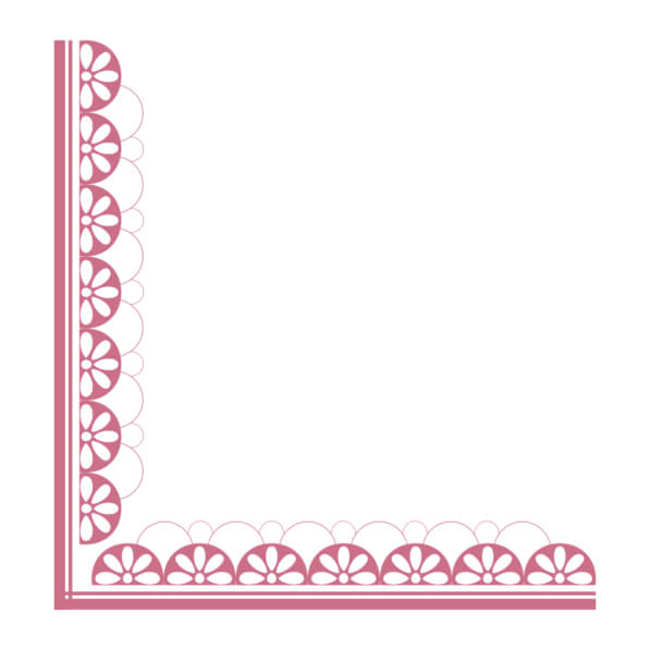 Download Elegant Decorative Corner Design in Pink Borders & Corners ...