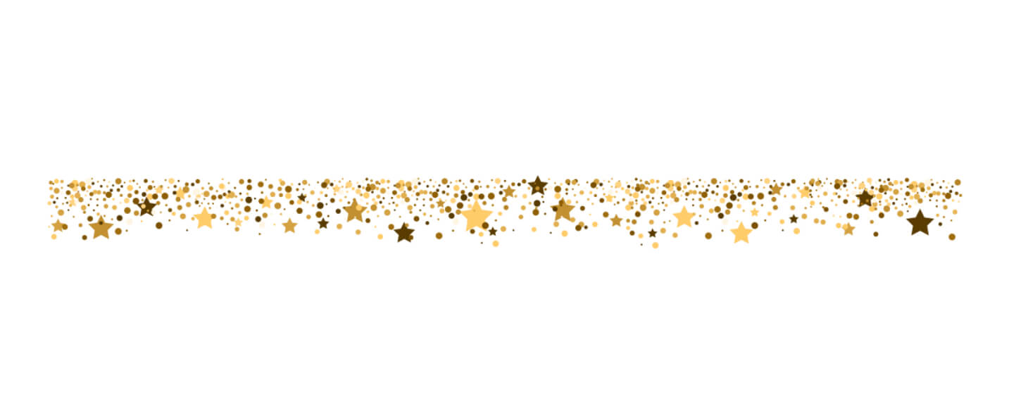 Download Golden Star and Dot Border on White Background Borders ...
