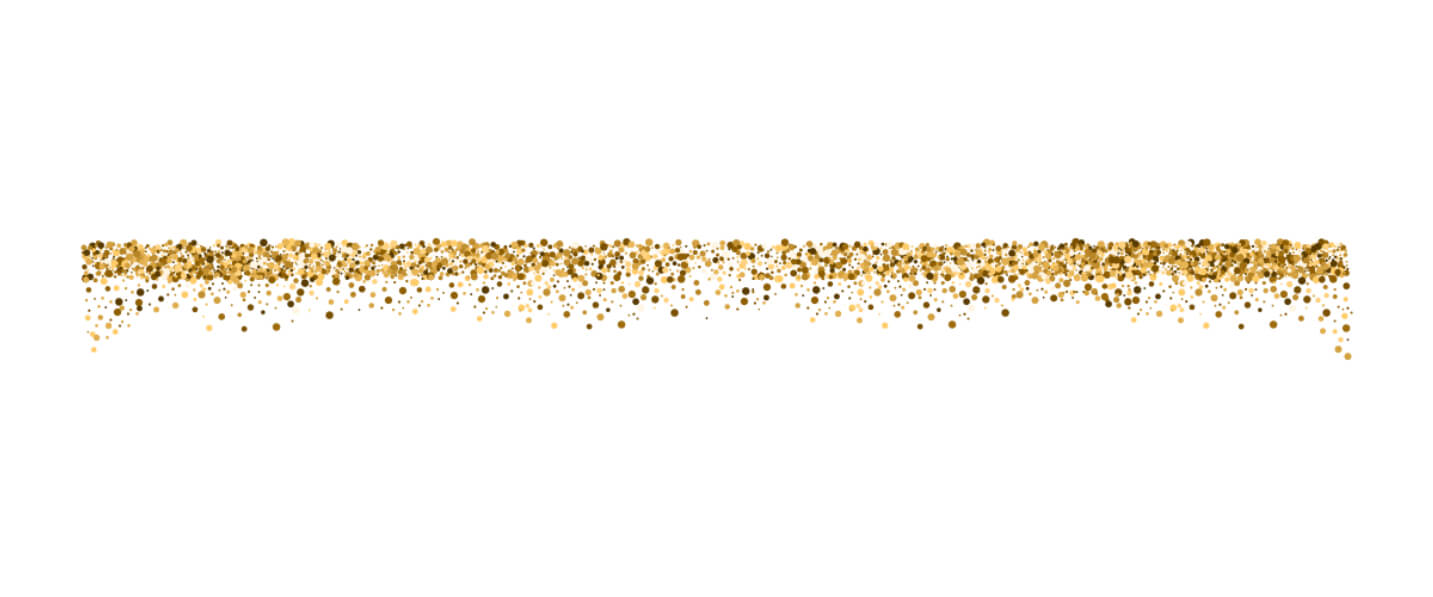 Download Gold Glitter Border Borders & Corners Online - Creative Fabrica
