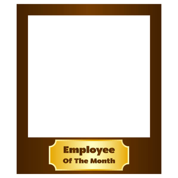 Download Employee of the Month Photo Frame Frames Online - Creative Fabrica
