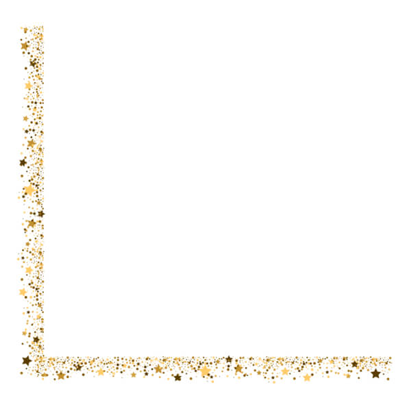 Download Golden Star Border Decoration Borders & Corners Online ...