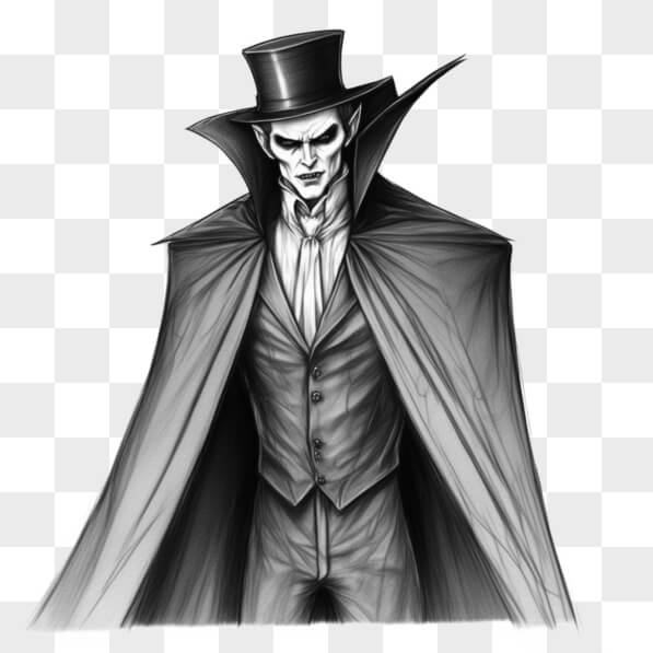 Download Stylized Vampire Character Sketches Online - Creative Fabrica