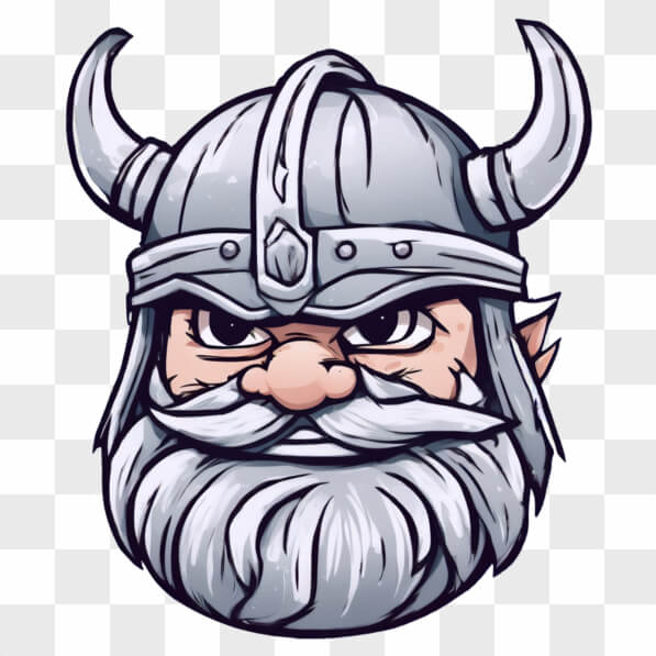 Descarga Ilustración de guerrero vikingo de dibujos animados Cartoons En Línea - Creative Fabrica