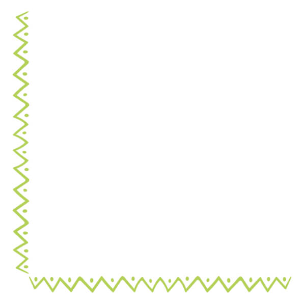 Download Green Zigzag Border on White Background Borders & Corners ...