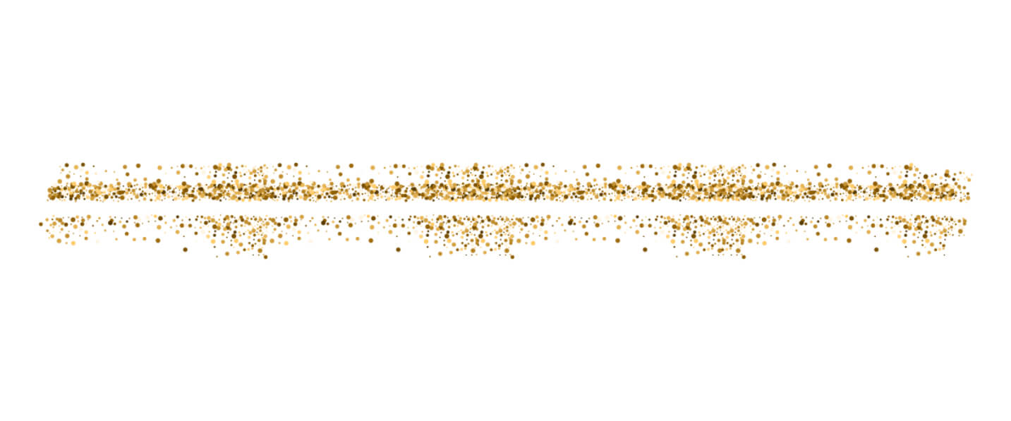 Download Golden Glitter Line on White Background Borders & Corners ...