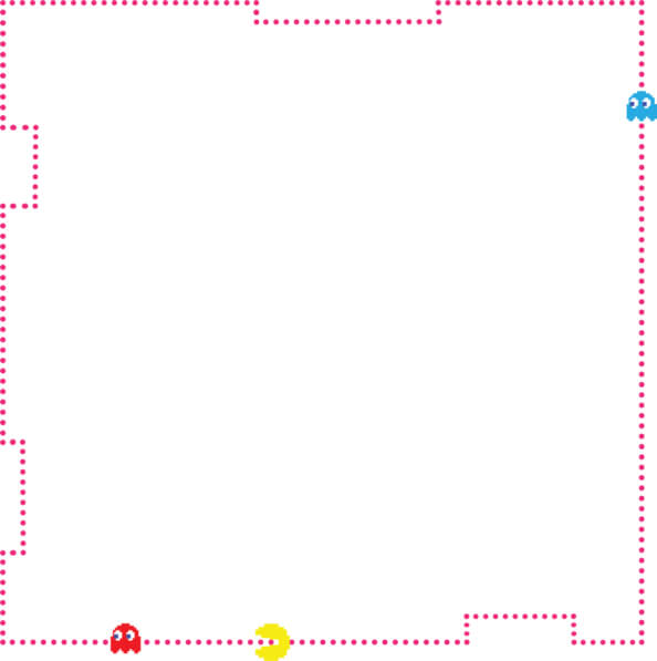 Baixe Layout do Jogo Retro Pac-Man Frames - Creative Fabrica