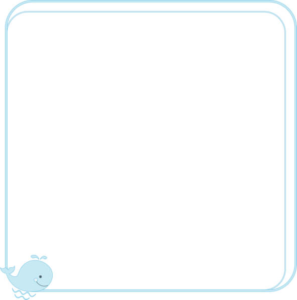 Download Whimsical Whale Border Design Frames Online - Creative Fabrica