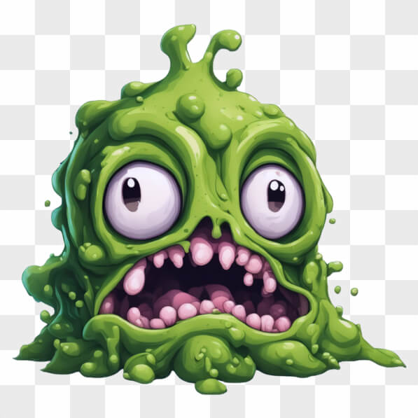 Baixe Personagem de lama verde de desenho animado Cartoons - Creative ...