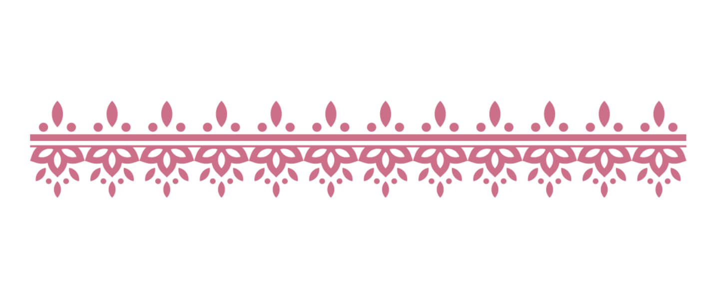 Download Intricate Pink Floral Border Design Borders & Corners Online ...