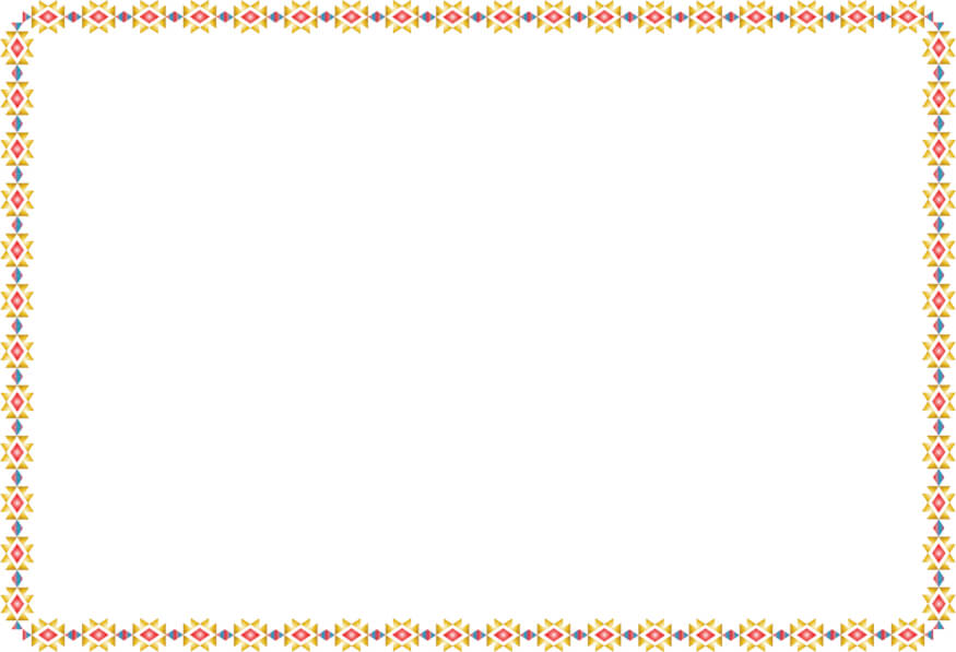 Download Colorful Geometric Border Design Frames Online - Creative Fabrica