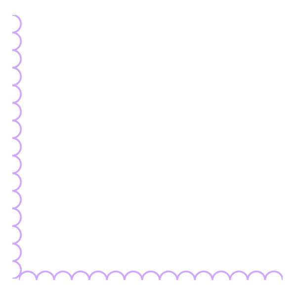 Download Purple Scalloped Border Design Borders & Corners Online ...