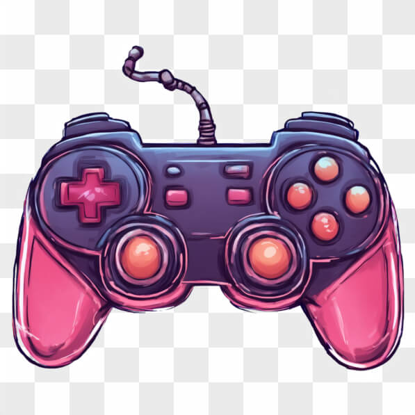 Download Stylized Game Controller Illustration Cartoons Online ...