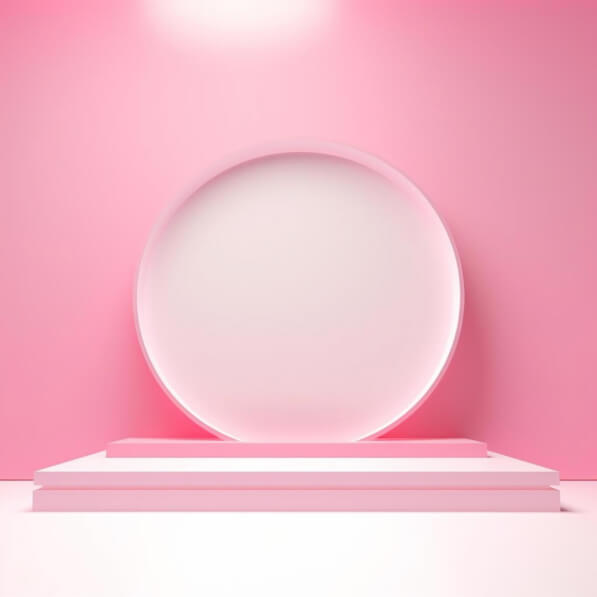 Download Minimalistic Pink Background with Round Shape Backgrounds ...