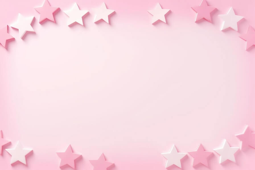 Descarga Fondo Rosa Pastel con Estrellas Fondos En Línea - Creative Fabrica