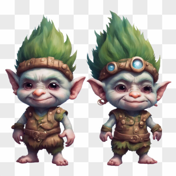 Baixe Personagens Gnomos Caprichosos Cartoons - Creative Fabrica