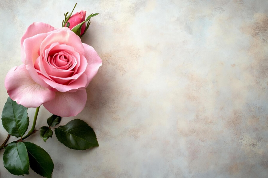 Download Delicate Pink Rose on a Soft Background Backgrounds Online ...