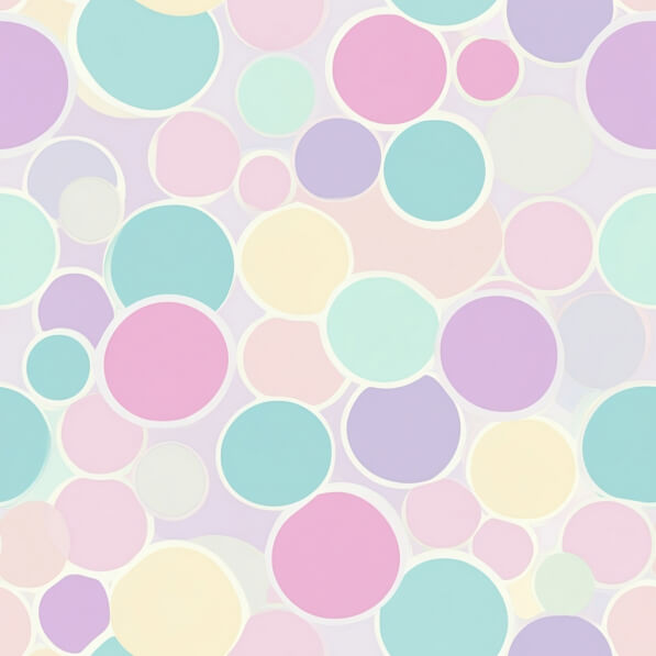 Download Colorful Pastel Circles on Light Background Patterns Online ...