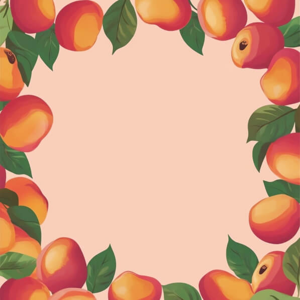 Download Vibrant Peach Illustration Backgrounds Online - Creative Fabrica
