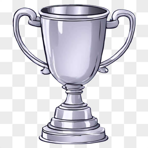 Download Shiny Silver Trophy Cartoons Online - Creative Fabrica