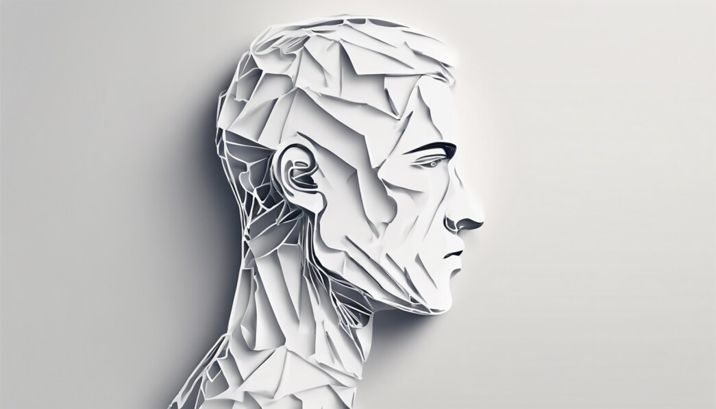 Download Abstract Low-Poly Human Head Sculpture Backgrounds Online ...
