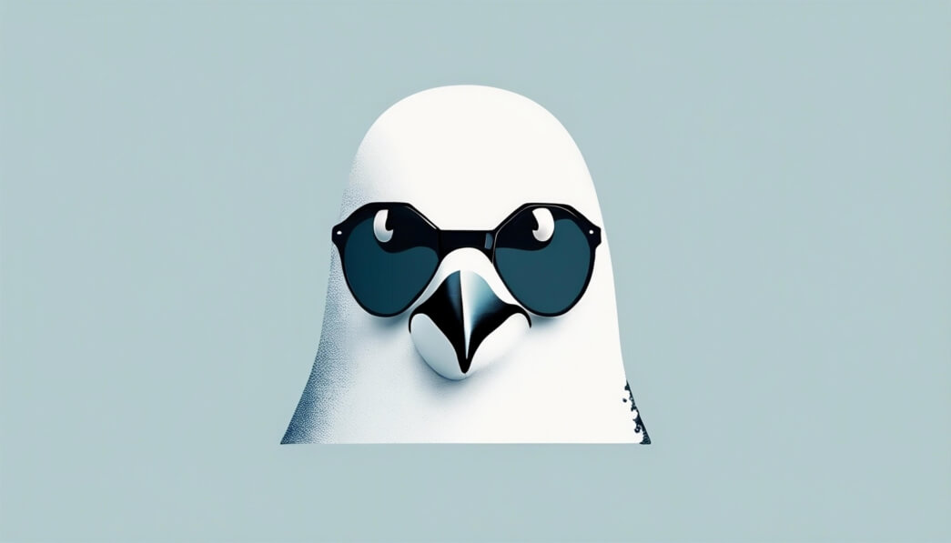 Download Stylish Bird with Sunglasses Backgrounds Online - Creative Fabrica