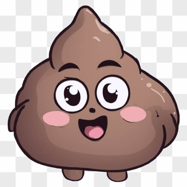 Download Cute Animated Poop Emoji Character Cartoons Online - Creative ...