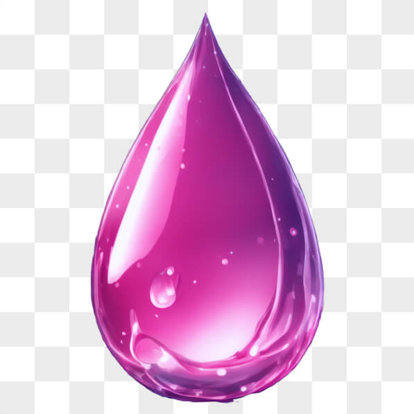 Descarga Gota Rosa Brillante sobre Fondo Negro Cartoons En Línea ...