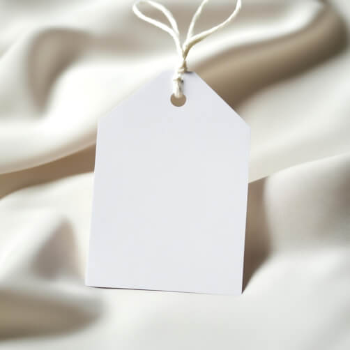 Download Blank White Tag on White Fabric Mockups Online - Creative Fabrica