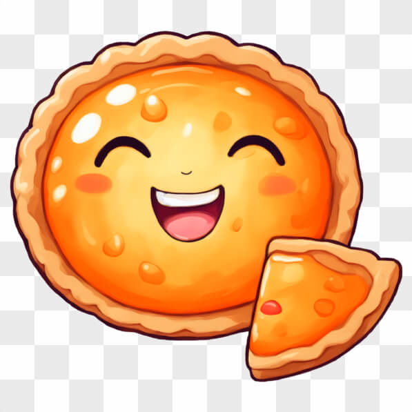 Download Kawaii Smiling Pie Character Kawaii Online - Creative Fabrica