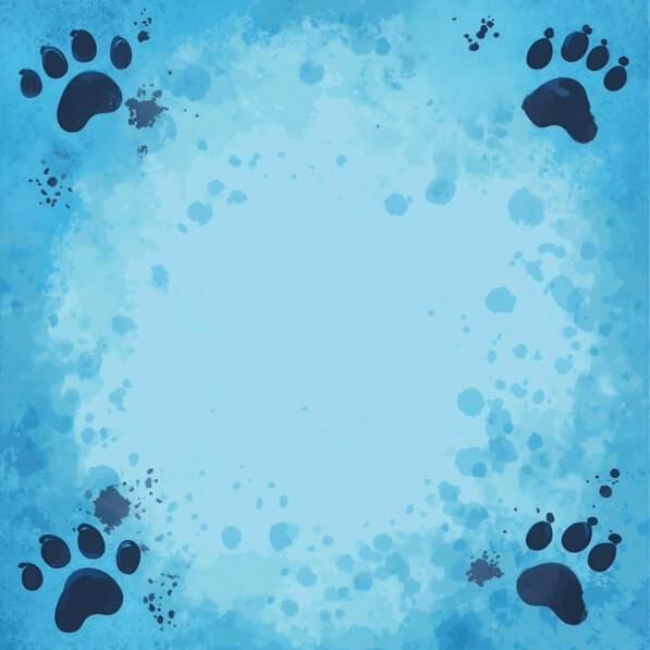 Baixe Fundo de Impressão de Pata Azul Backgrounds - Creative Fabrica