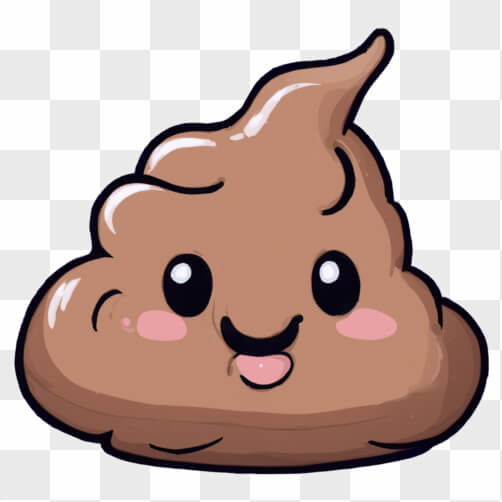 Download Cute Animated Poop Emoji Character Cartoons Online - Creative ...