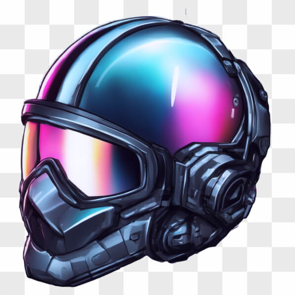 Download Futuristic Space Helmet Cartoons Online - Creative Fabrica