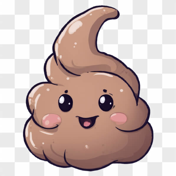 Download Cute Cartoon Poop Emoji Cartoons Online - Creative Fabrica