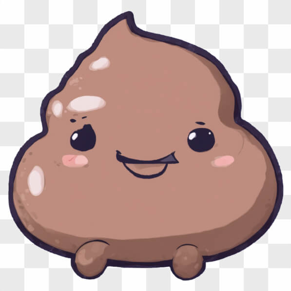 Scarica Personaggio di cacca carino dei cartoni animati Cartoni animati ...