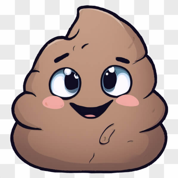 Download Smiling Poop Emoji Cartoons Online - Creative Fabrica