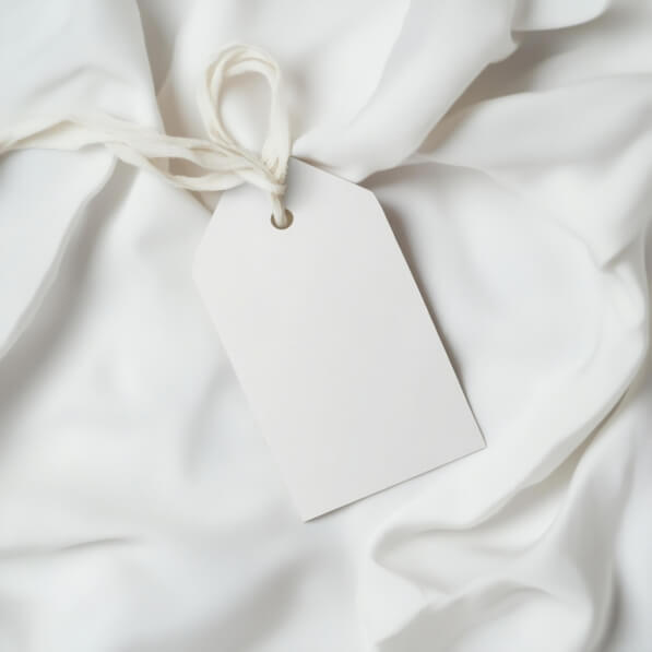 Download Blank White Tag on White Fabric Mockups Online - Creative Fabrica