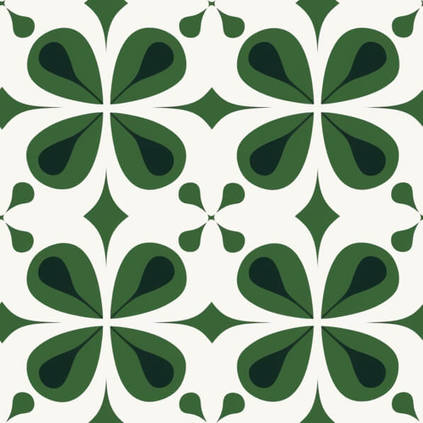 Download Four-Leaf Clover Pattern Patterns Online - Creative Fabrica