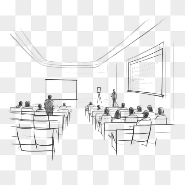Download Conference Room Presentation Sketches Online - Creative Fabrica