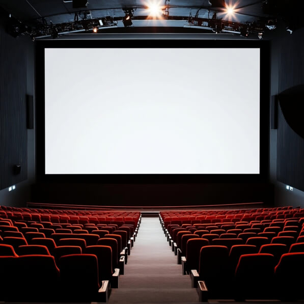 Download Modern Movie Theater Interior with Empty Auditorium Mockups ...
