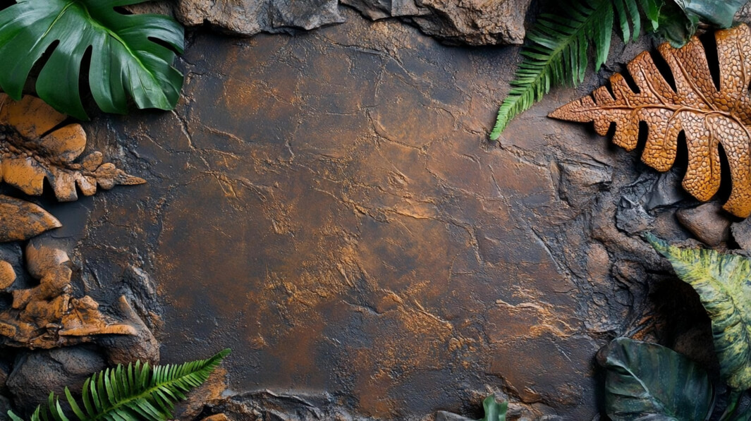 Download Textured Background with Tropical Leaves Backgrounds Online ...