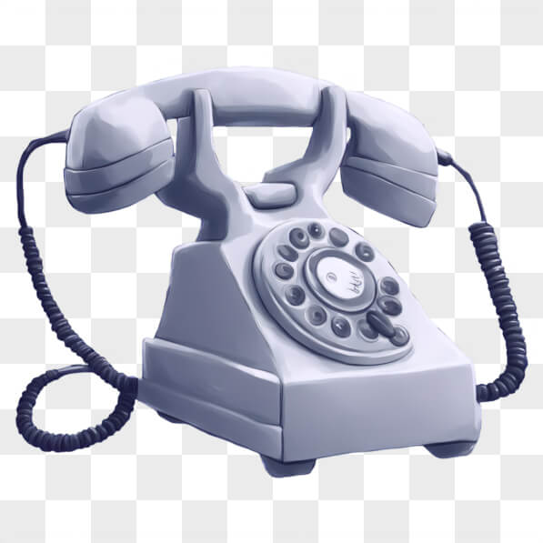 Download Vintage Rotary Telephone Cartoons Online - Creative Fabrica