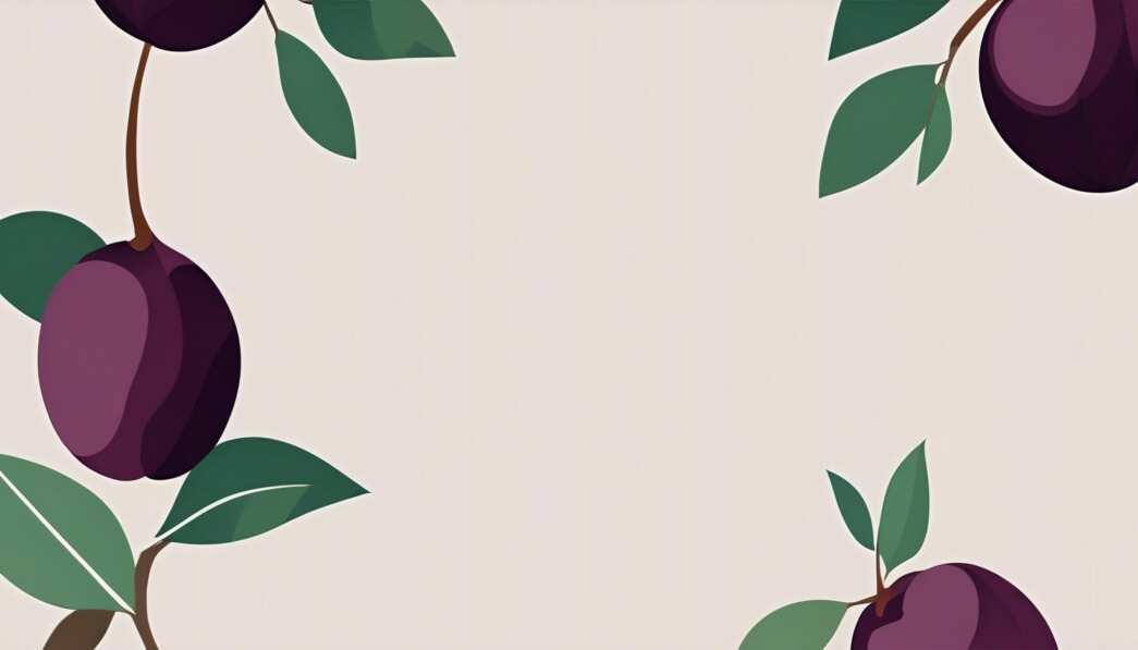 Download Minimalist Plum Design Backgrounds Online - Creative Fabrica