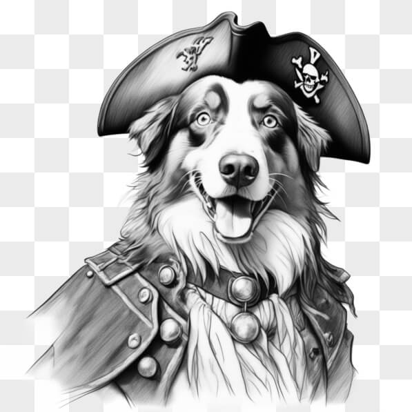 Download Pirate Dog Illustration Sketches Online - Creative Fabrica