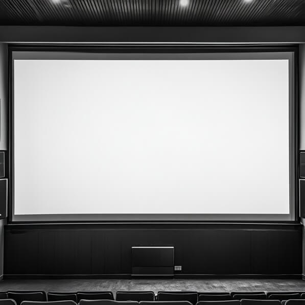 Download Empty Cinema Screen with Modern Design Mockups Online ...