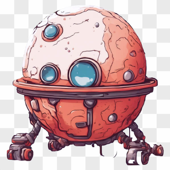 Download Whimsical Planet Robot Cartoons Online - Creative Fabrica